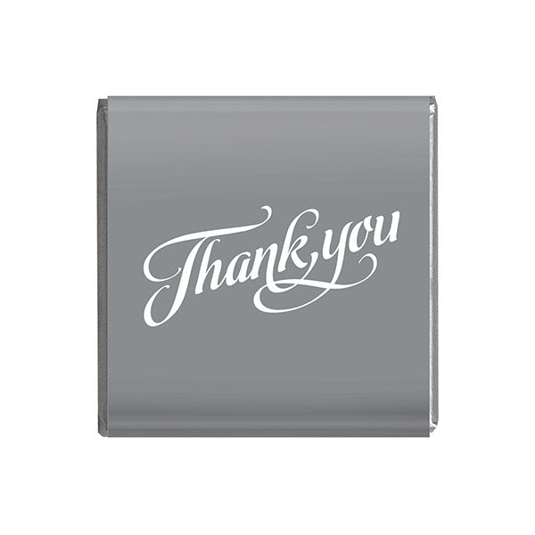Napolitain Thank You Silver 6g 300pc – Belgian Delights